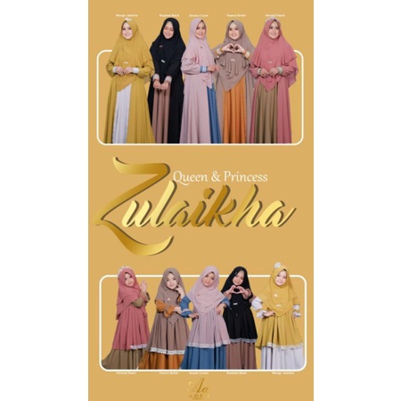 Zulaikha "Queen and Princess" Exclusive Couple Set by @a.den_hijab ...