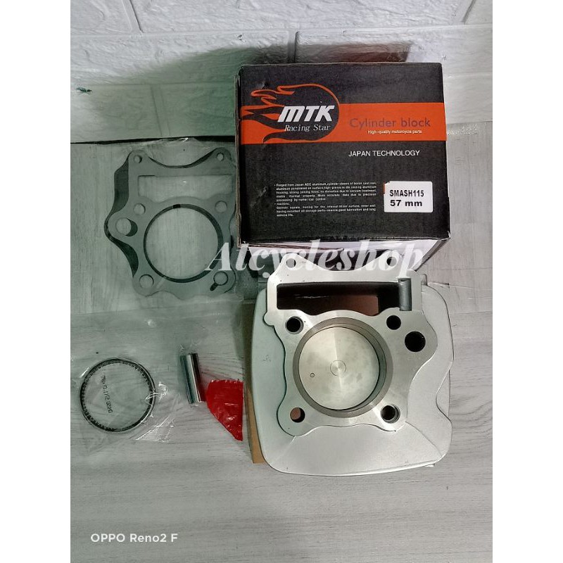 MTK CYLINDER BLOCK FOR SMASH 115 STANDARD SIZE/57MM | Shopee Philippines