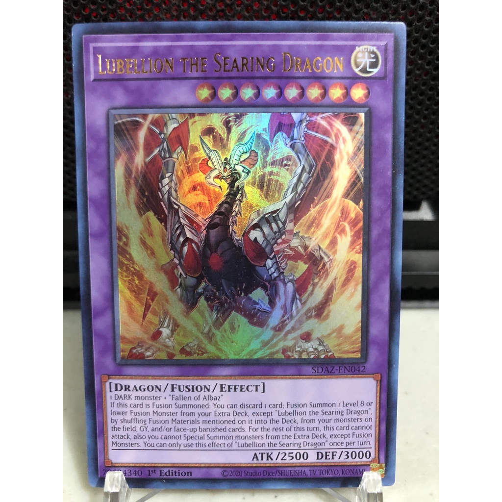 Lubellion the Searing Dragon - BLTR-EN115 - Ultra Rare 1st Edition | Shopee Philippines