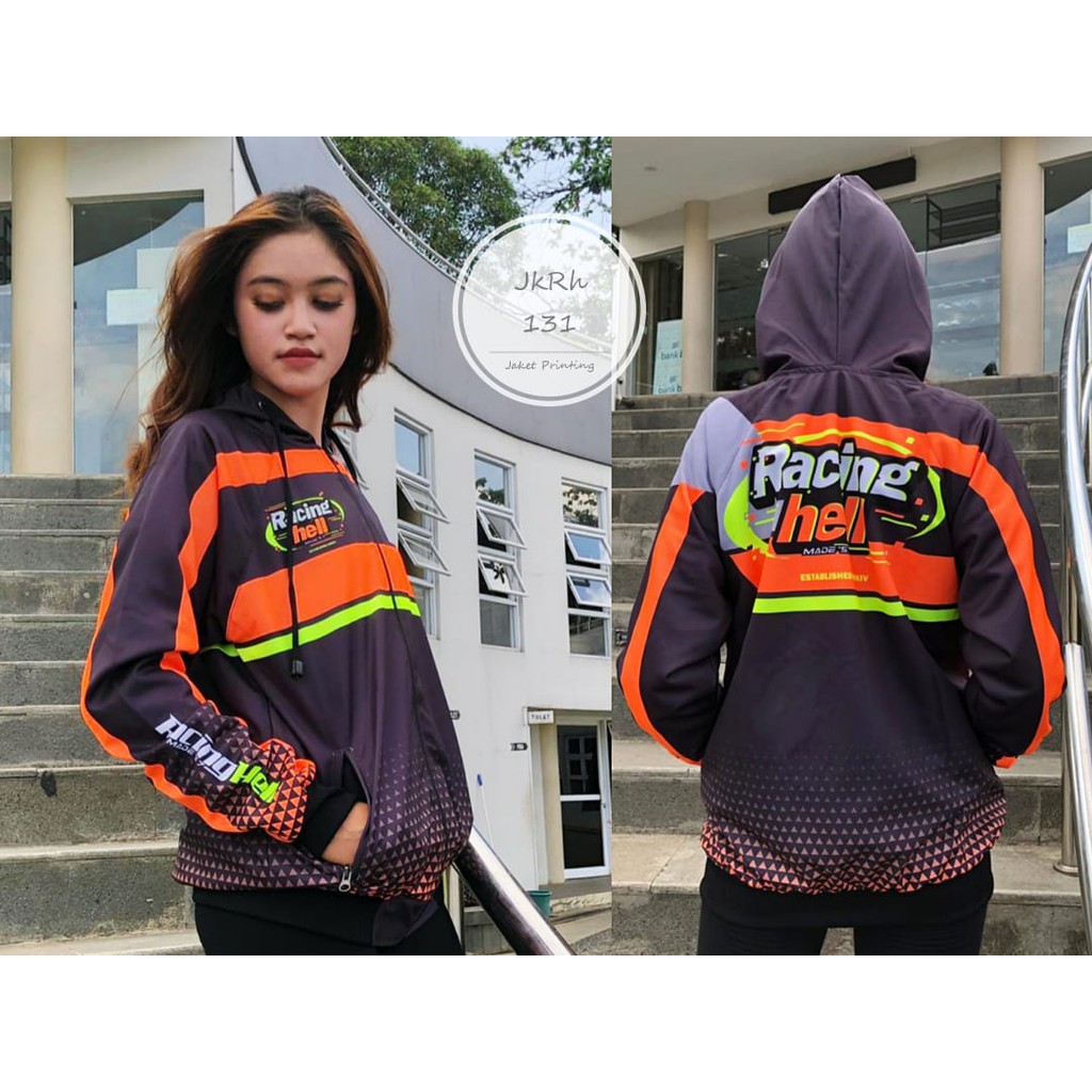 Original HELL RACING Jacket JKRH 131 HOODIE PRINTING Latest Men Women ...