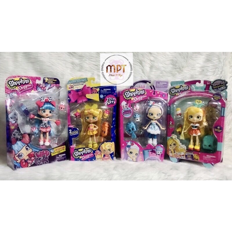 SHOPKINS SHOPPIES Dolls Single Pack (Sold Separately) | Shopee Philippines