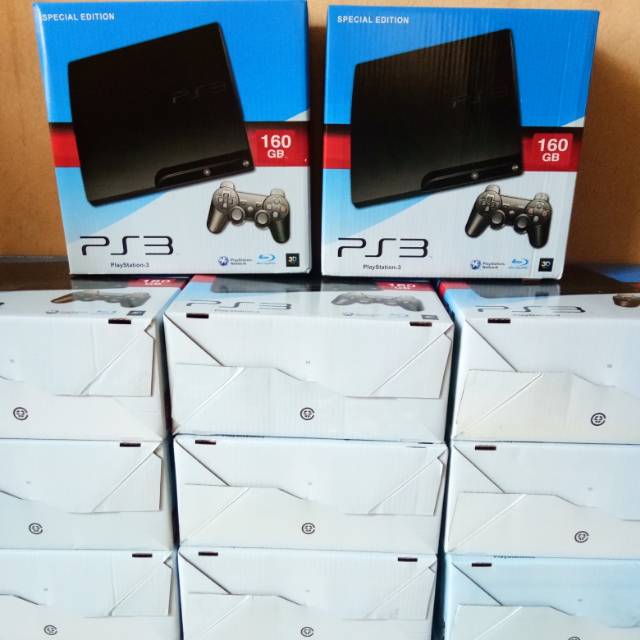 SONY PLAYSTATION Station 3 ps3 slim OFW 30XX 160gb and 320gb | Shopee ...