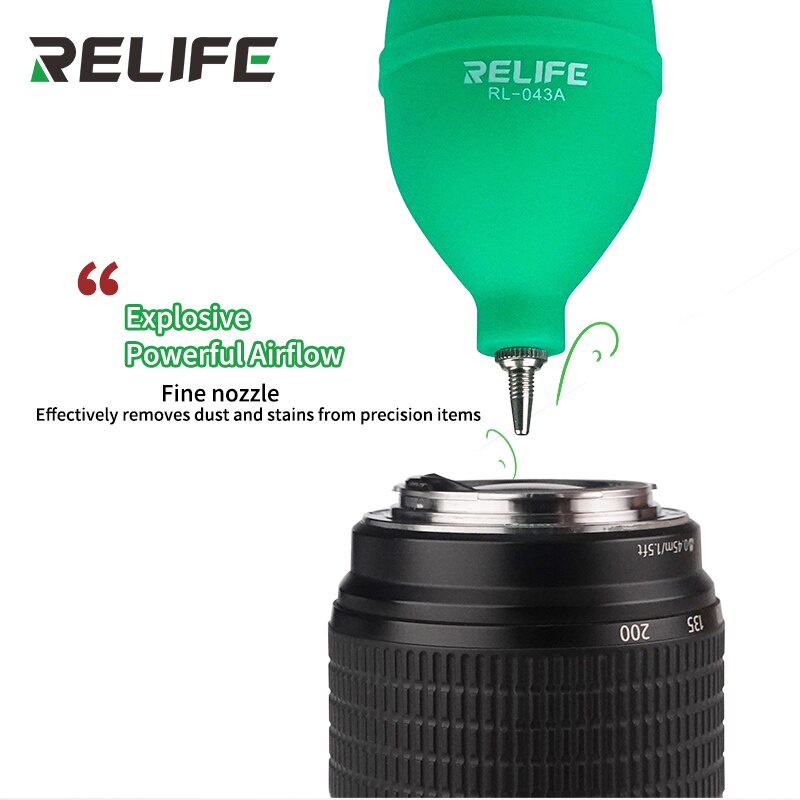 RELIFE RL-043A Phone Repair Dust Cleaner Air Blower Ball for PCB PC ...