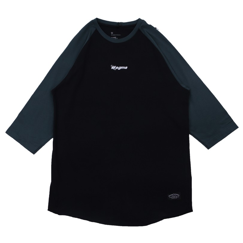 Raglan 3/4 MAGMA APPAREL / ROTATE T-SHIRT (BLACK,GREEN) | Shopee ...