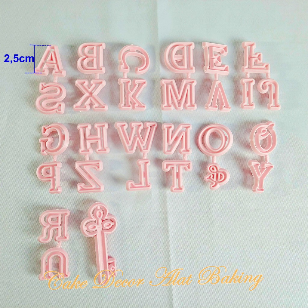 Alphabet Cutter Embosser Uppercase | Shopee Philippines