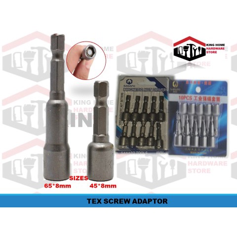 Shop tex screw adaptor for Sale on Shopee Philippines