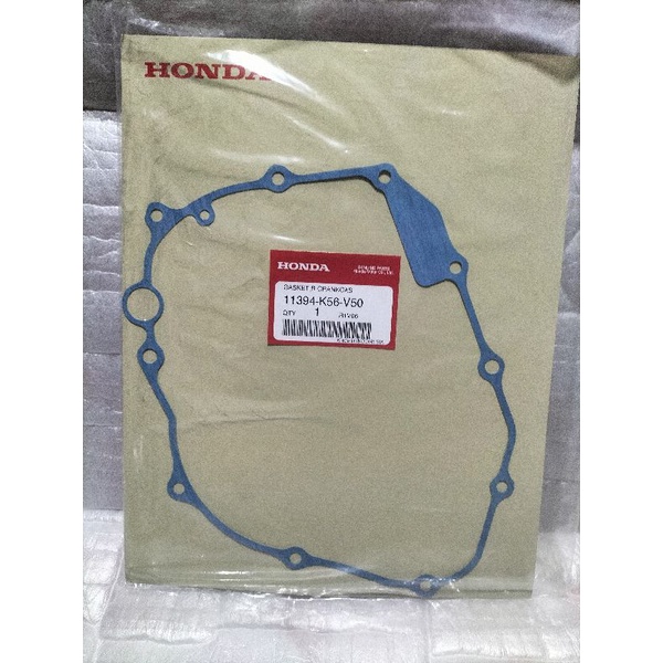 GASKET CRANKCASE R. SIDE RS 150/CBR 150/ CB 150/ SUPRA GTR ( 11394-K56 ...