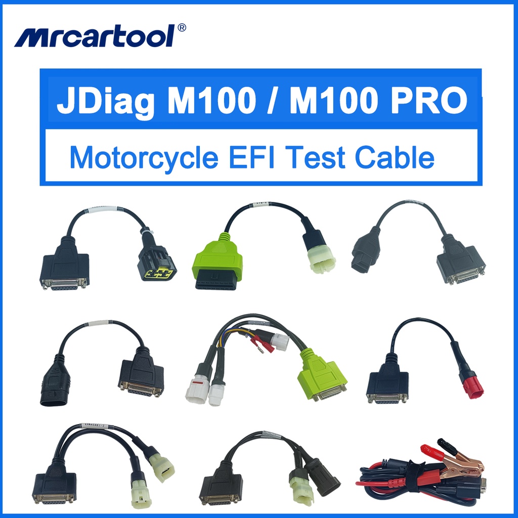 JDiag M100 / M100 PRO Motorcycle EFI Test Cable Test Line Special Line ...