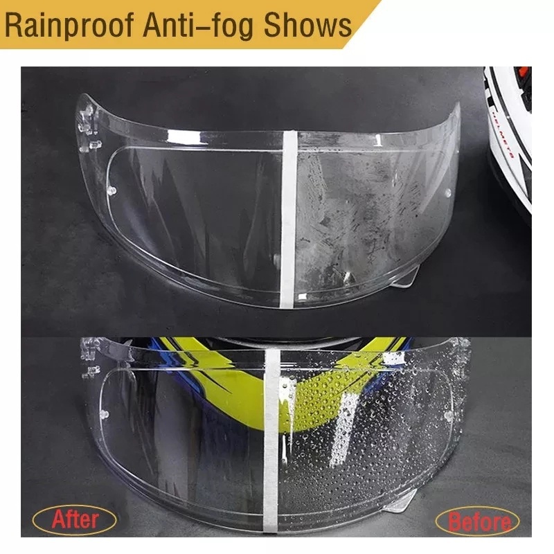 Helmet Anti-fog Film Rainproof Display Helmet Membrane Universal ...