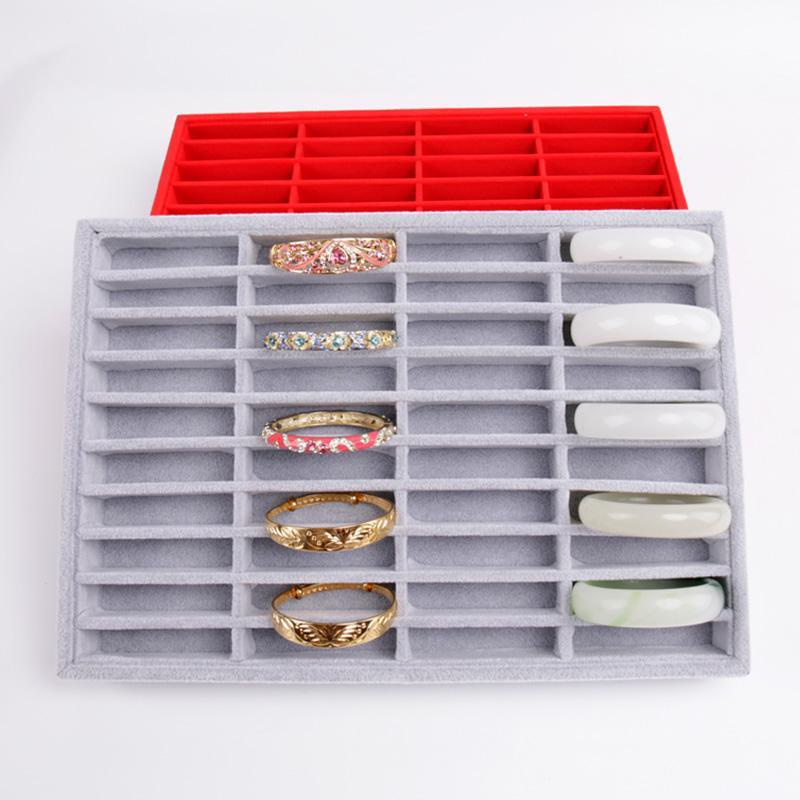 Jewelry Bracelet Display Tray 40 Jewelry Jade Packaging Box Bracelet ...
