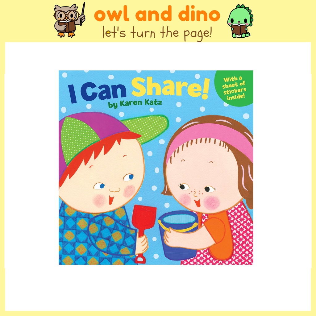 I Can Share (Book about manners By Karen Katz) | Shopee Philippines