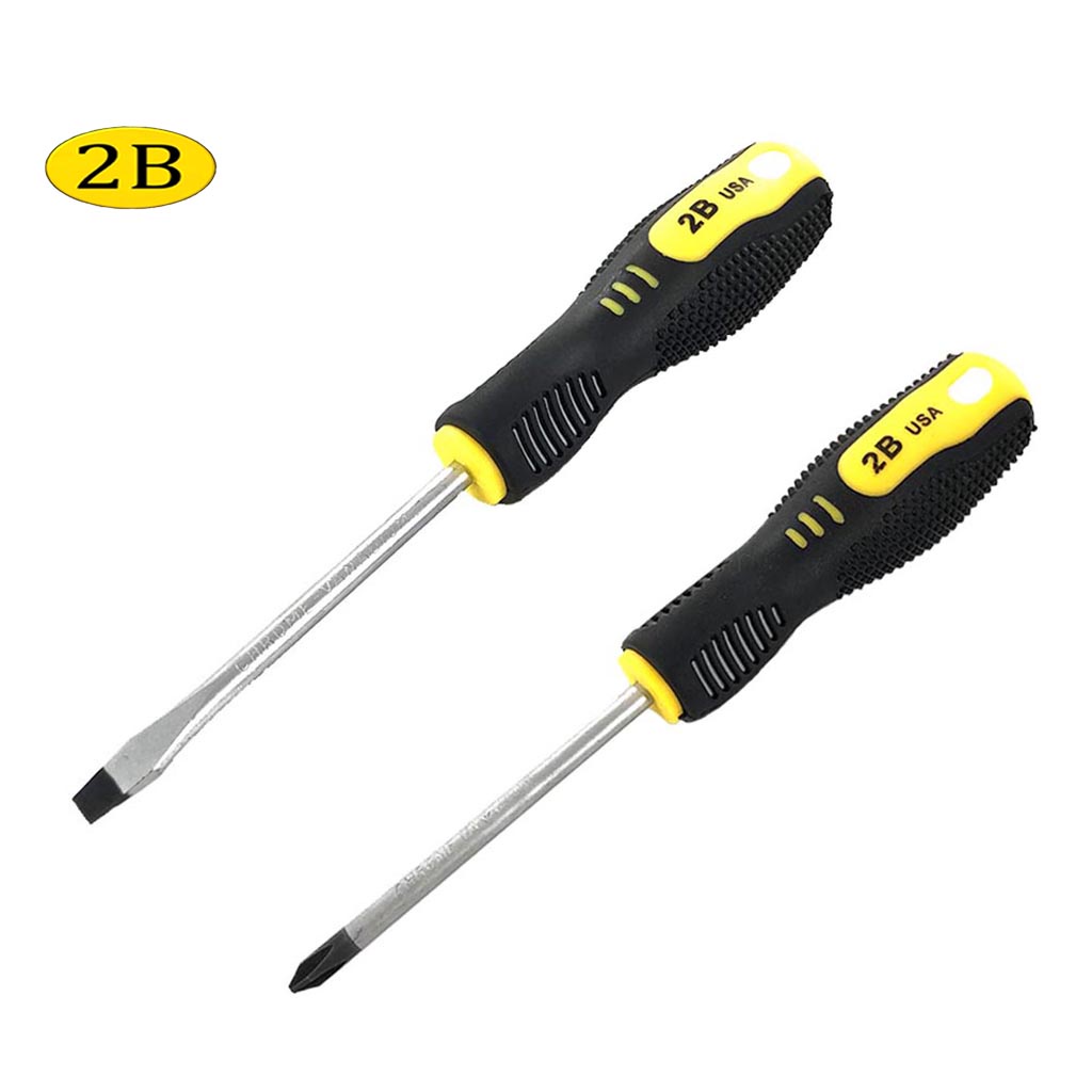 2B Magnetic Tip Flat And Phillip Screw Driver Flexible Soft Handle Screwdriver High Quality Tool ...