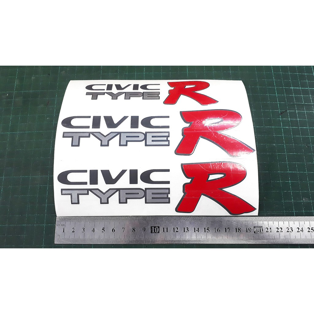 Honda Civic EK9 Type R Decal/Sticker | Shopee Philippines