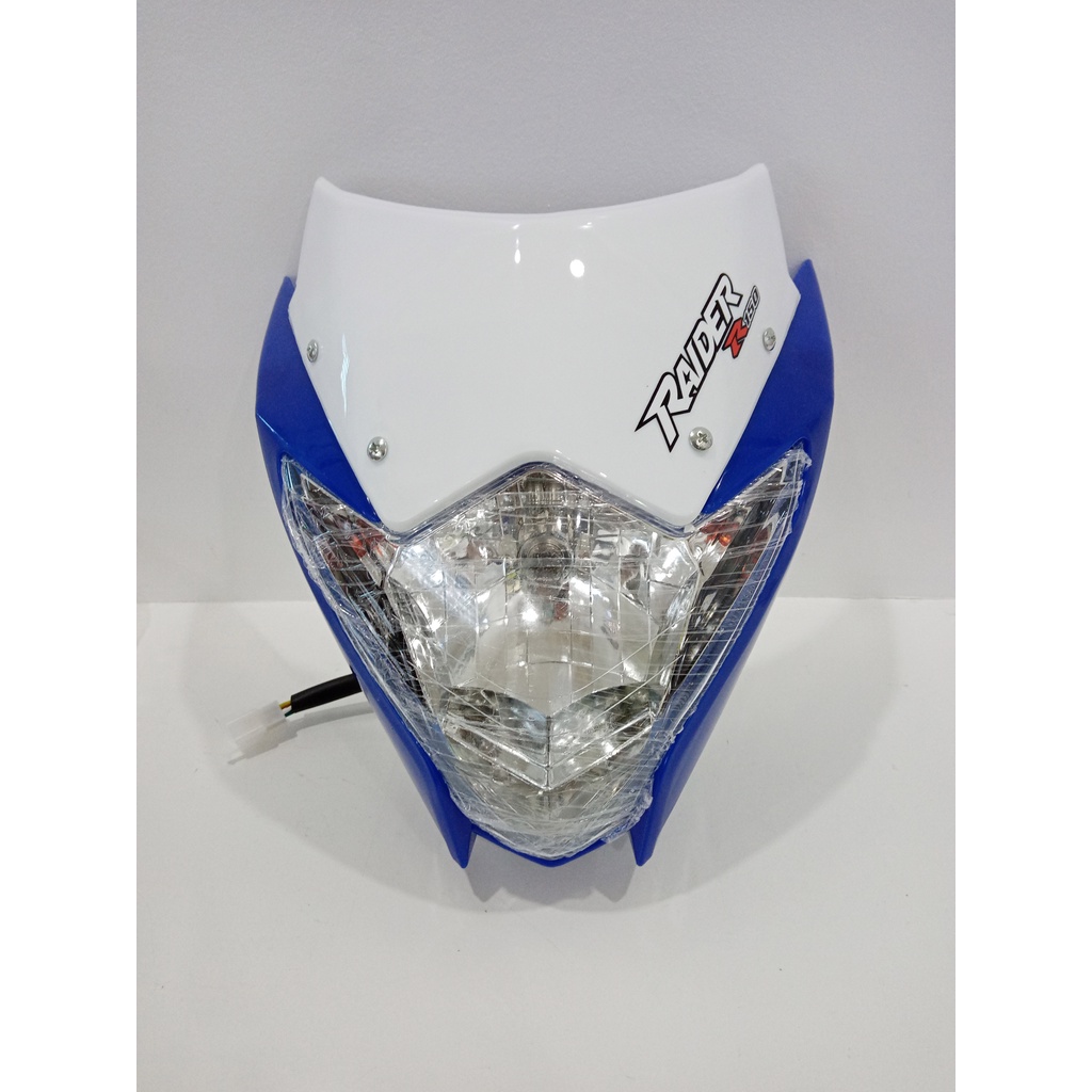 RAIDER 150 REBORN HEADLIGHT WITH WINDSHIELD (UH45JF) | Shopee Philippines
