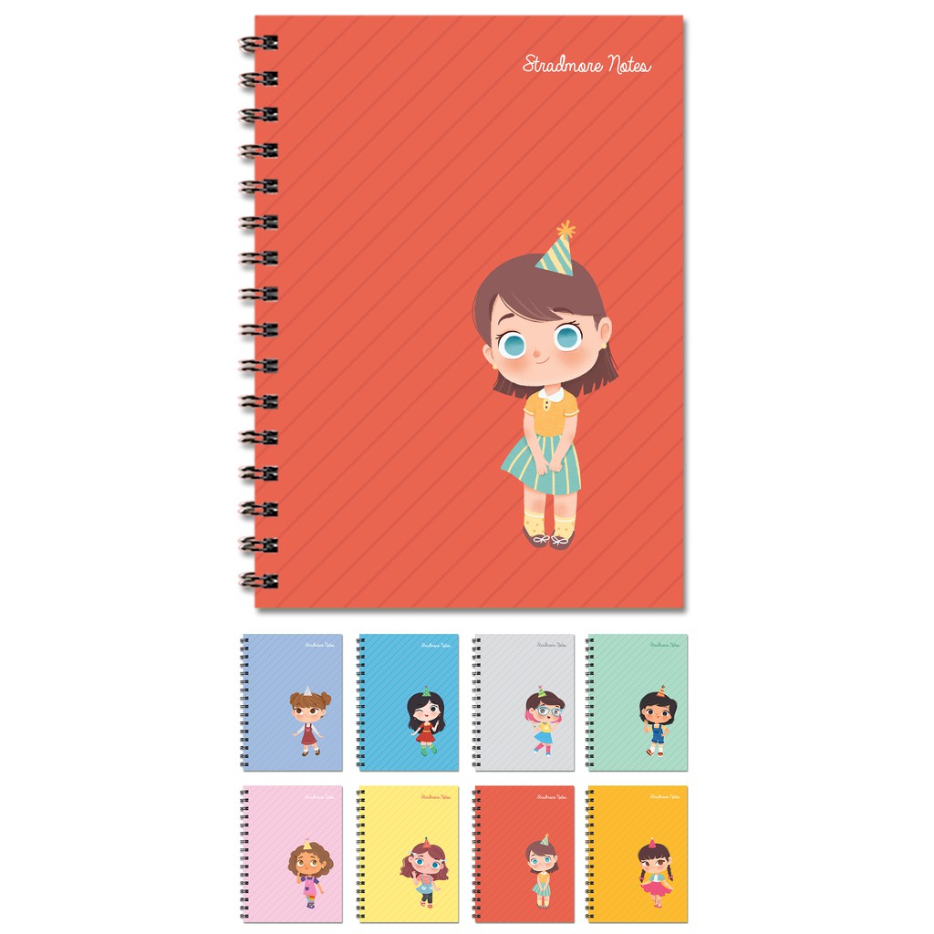 Stradmore Missy Spiral Notebook S20 6 x 8 in (Assorted Only) | Shopee ...