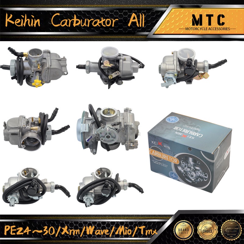 Motorcycle Carburator PE-24/26/28/30 Xrm110/125 Wave125/125s Mio Tmx155 ...