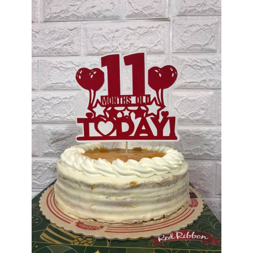 monthly baby milestone Cake topper | Shopee Philippines