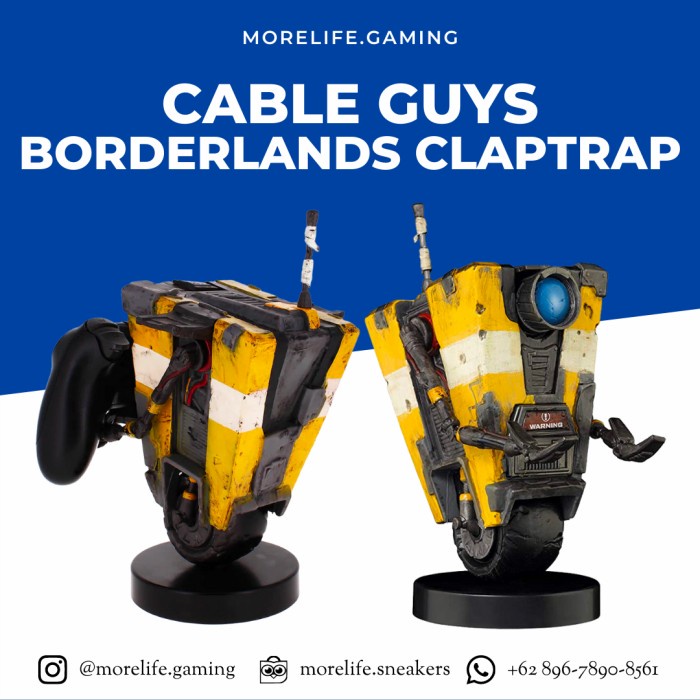 Cable Guys borderlands claptrap, controller stand | Shopee Philippines