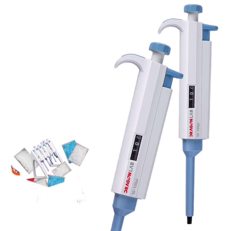 Dalong pipette manual single-channel adjustable gun continuous digital micro-sampler injector ...