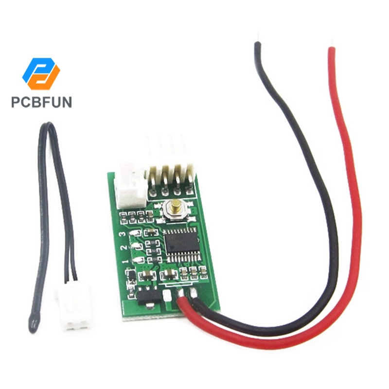 Pcbfun New Dc 12V Pwm 4-Wire Fan Temperature Controller Speed Control Governor Board | Shopee ...