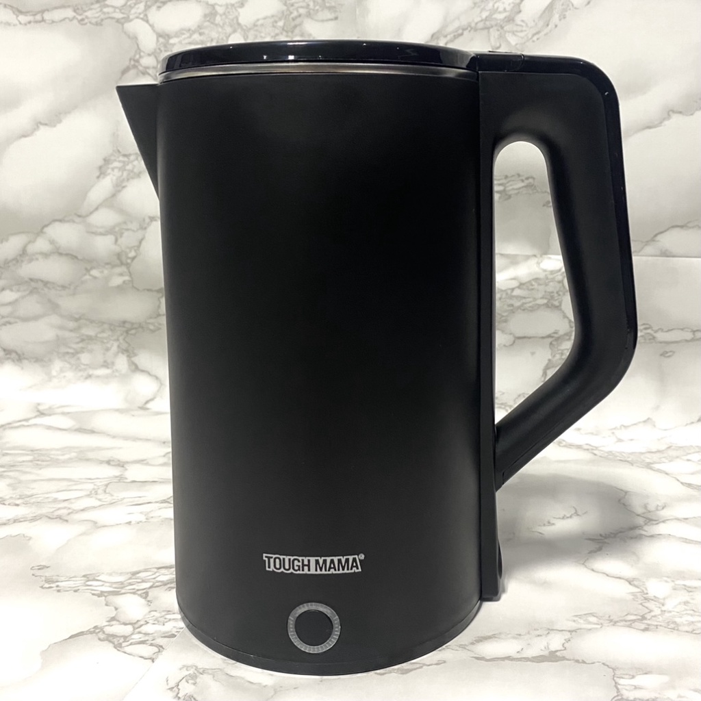 Tough Mama NTMJK2-DL4 Electric Kettle Stainless Steel and Plastic Body ...