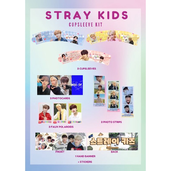 SKZ Han Felix Seungmin CS Kit UNOFFICIAL | Shopee Philippines