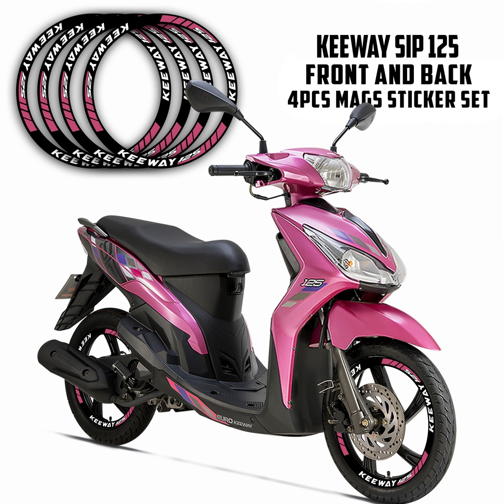 Keeway SIP 125 Mags Sticker Set | Front and Back | Shopee Philippines