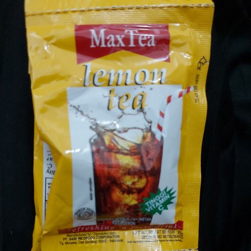Max tea (lemontea)1renceng/1 pack | Shopee Philippines