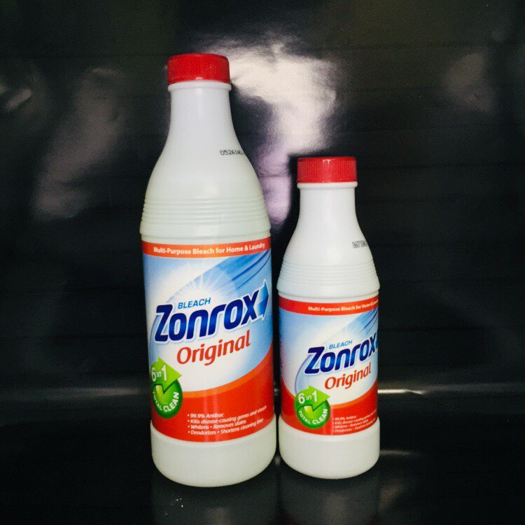 Zonrox Original Bleach 500ml & 250ml , Zonrox Color Safe 450ml | Shopee ...