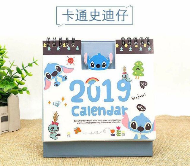Stitch calendar stitch 2019 | Shopee Philippines
