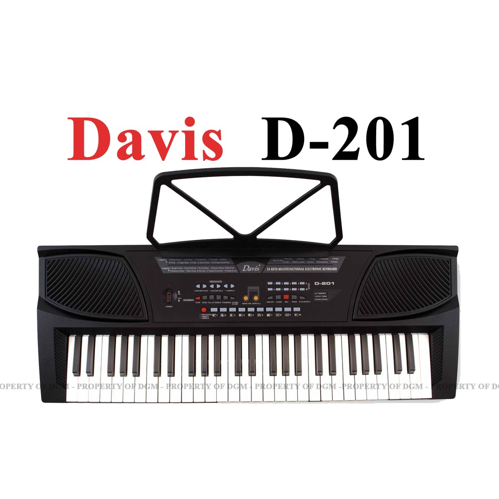 54 Keys Electronic Keyboard High Quality Piano D-201 | Shopee Philippines