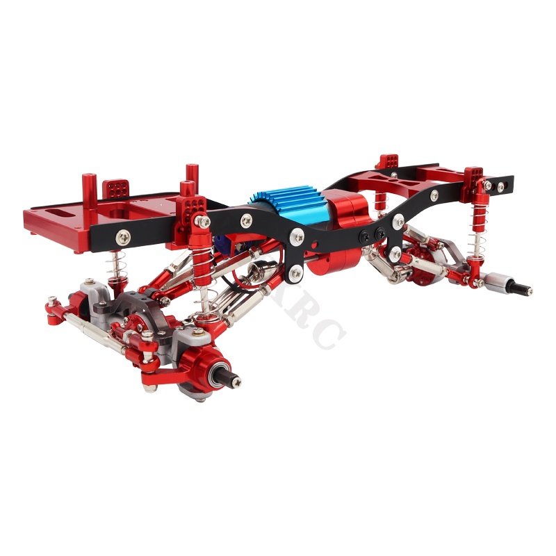 Metal Chassis Frame Kit with Axle Gearbox Shock Links for WPL C14 C24 ...