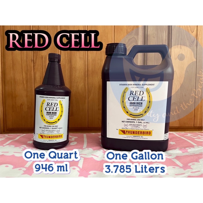 NEW STOCKS! Red Cell Iron Rich Homogenized 1 Quart Liter 1 Gallon by ...