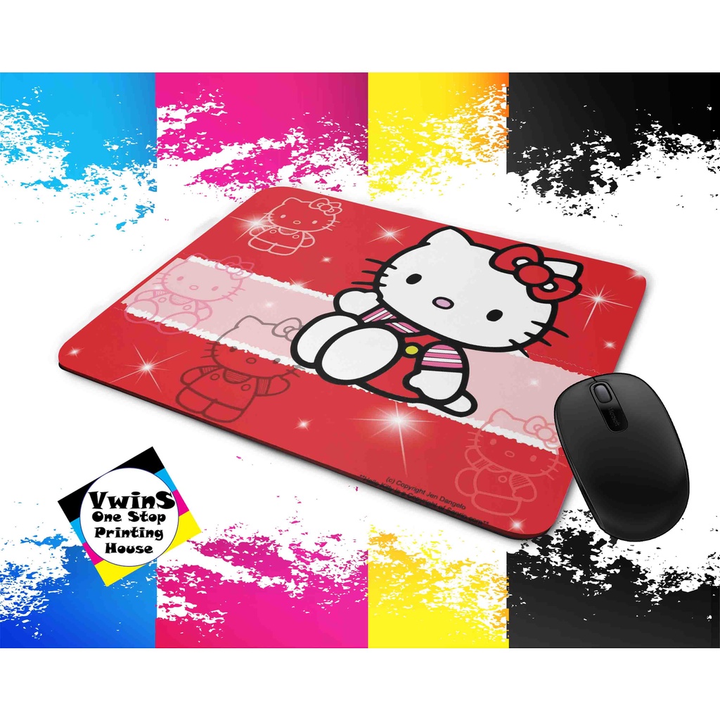 Hello Kitty Mousepad ! Hello Kitty Sanrio Design mousepad Part 2 of 2 ...