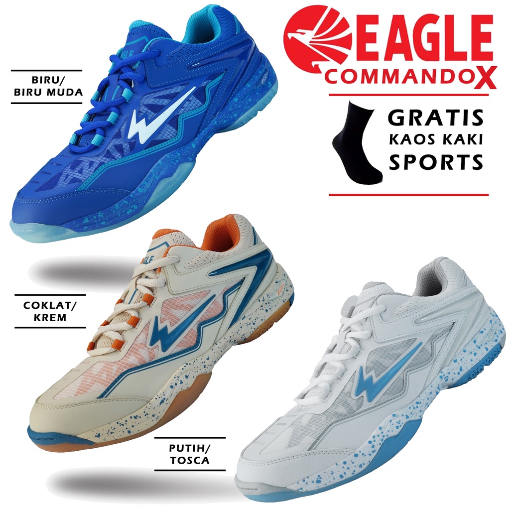 Eagle Commando x Original Badminton Shoes FREE Socks - Eagle Commando x ...