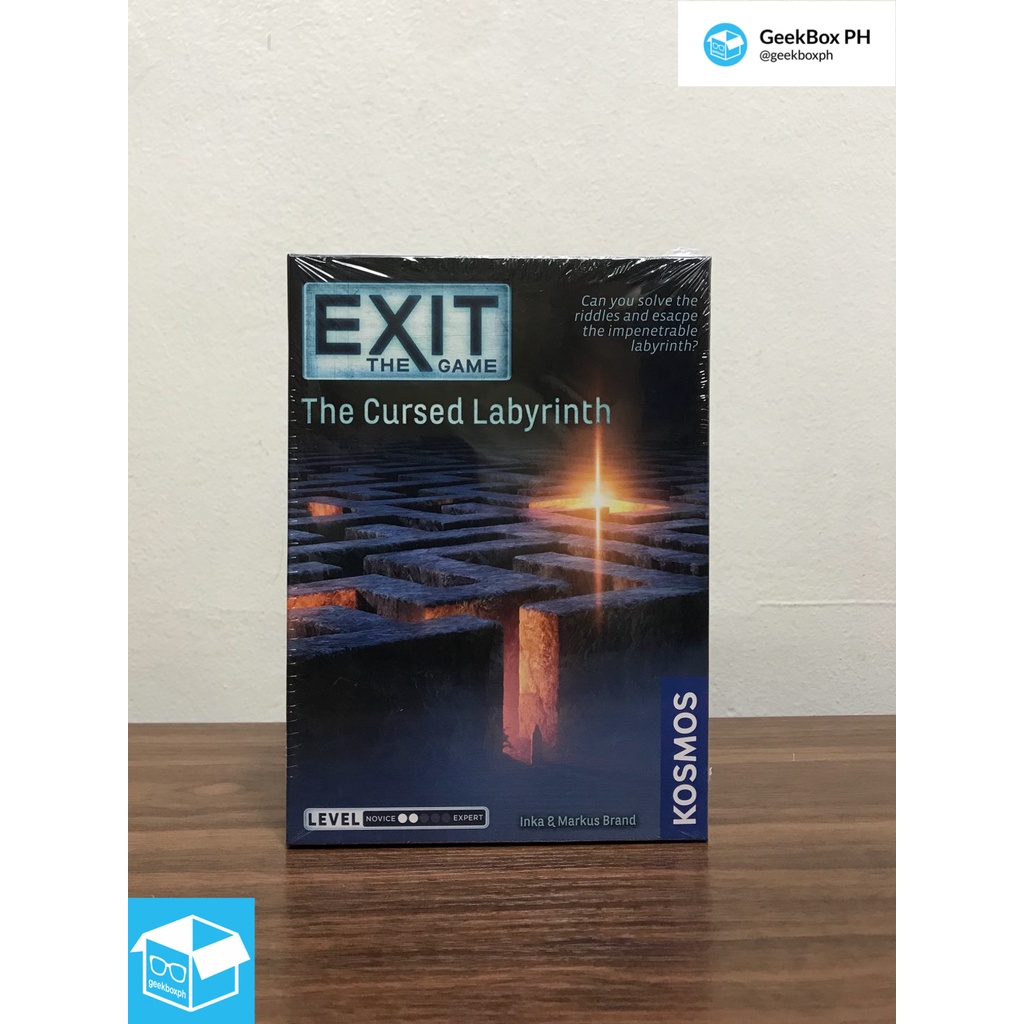 Exit: The Cursed Labyrinth Escape Party Game | Shopee Philippines