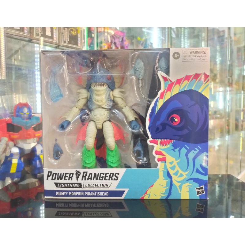 Power Rangers Lightning Collection 6"Inch Mighty Morphin Pirantishead ...