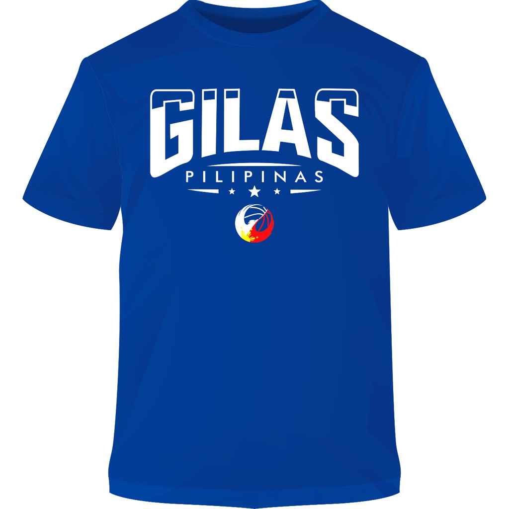 Gilas Pilipinas Tshirt Basketball Premium Quality T-Shirt | Shopee ...