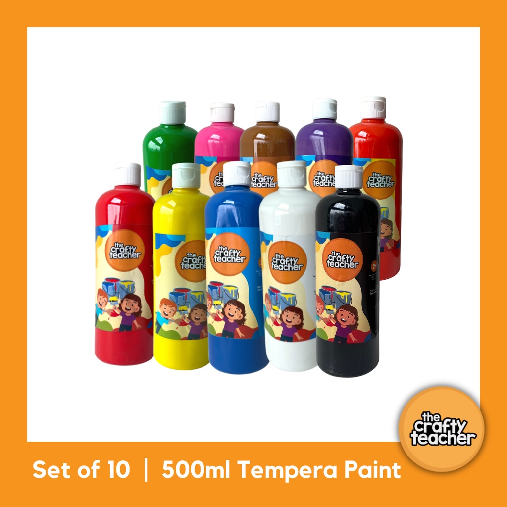 500ml Tempera Paint in Sets | Shopee Philippines
