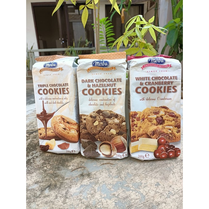 MERBA Patisserie Edition Cookies (Nougatelli/Dark Chocolate & Hazelnut ...