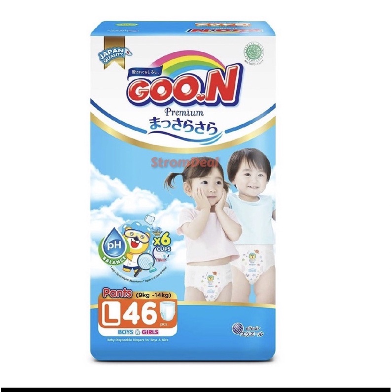 Goon Premium Pants Massara / Goo.N / Diapers / PopoK L | Shopee Philippines