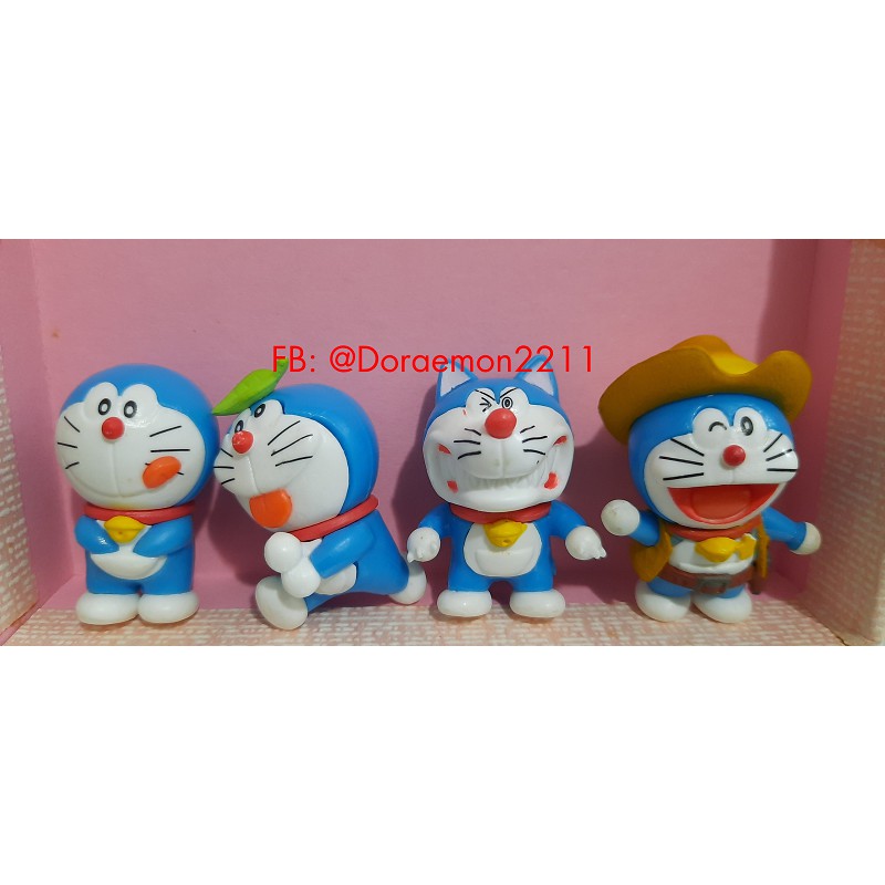 Doraemon toys - Doremon model - Plastic Doraemon animation | Shopee ...