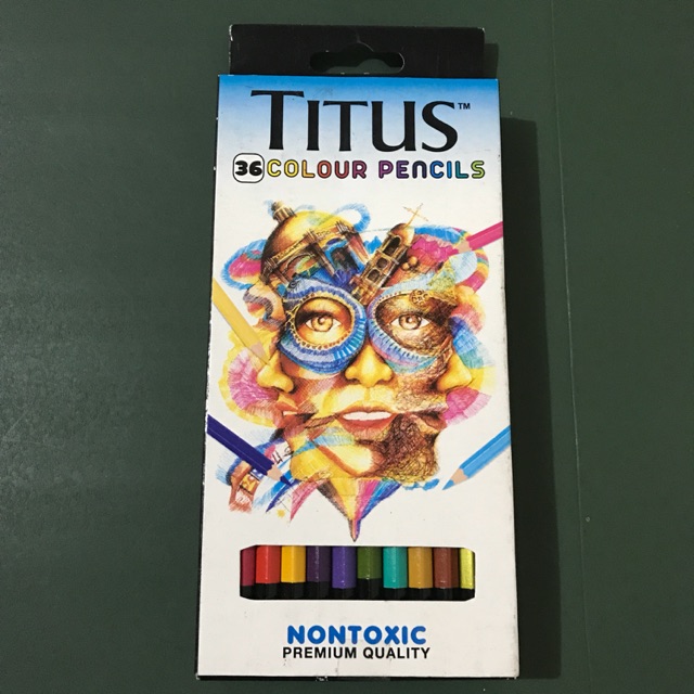 Titus Colour Pencils | Shopee Philippines