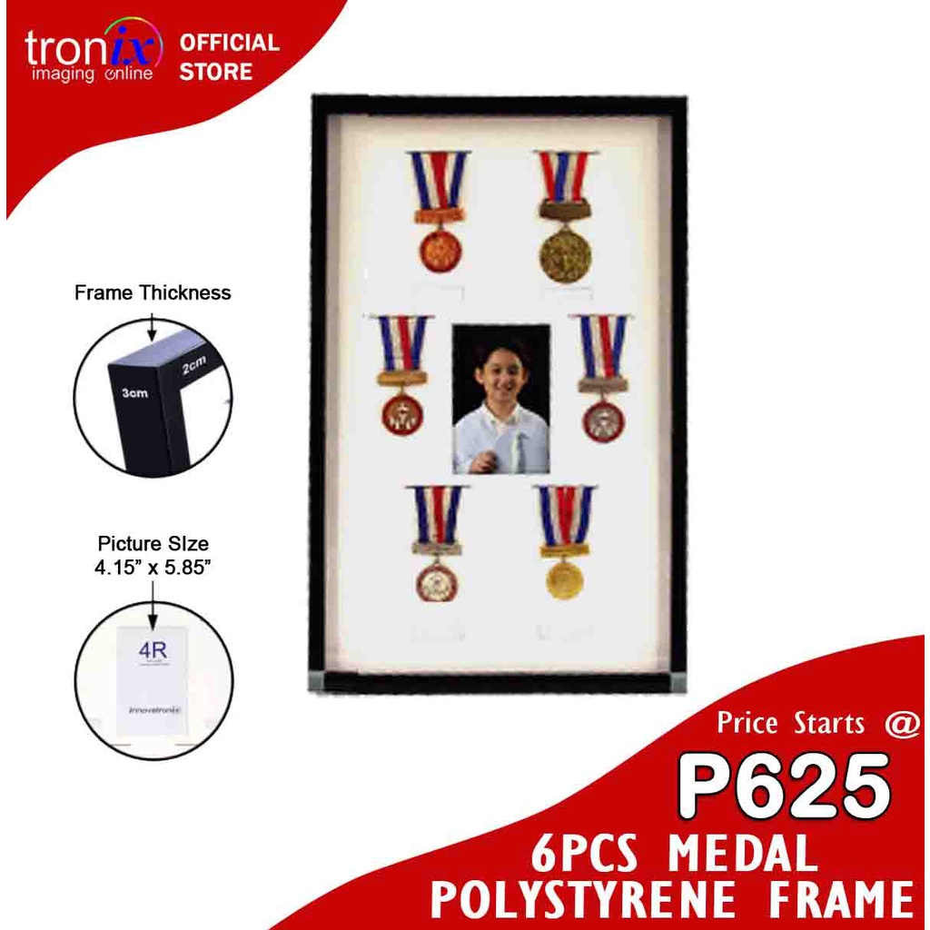Tronix Imaging Medal Frame One (1) Piece Polystyrene | Shopee Philippines