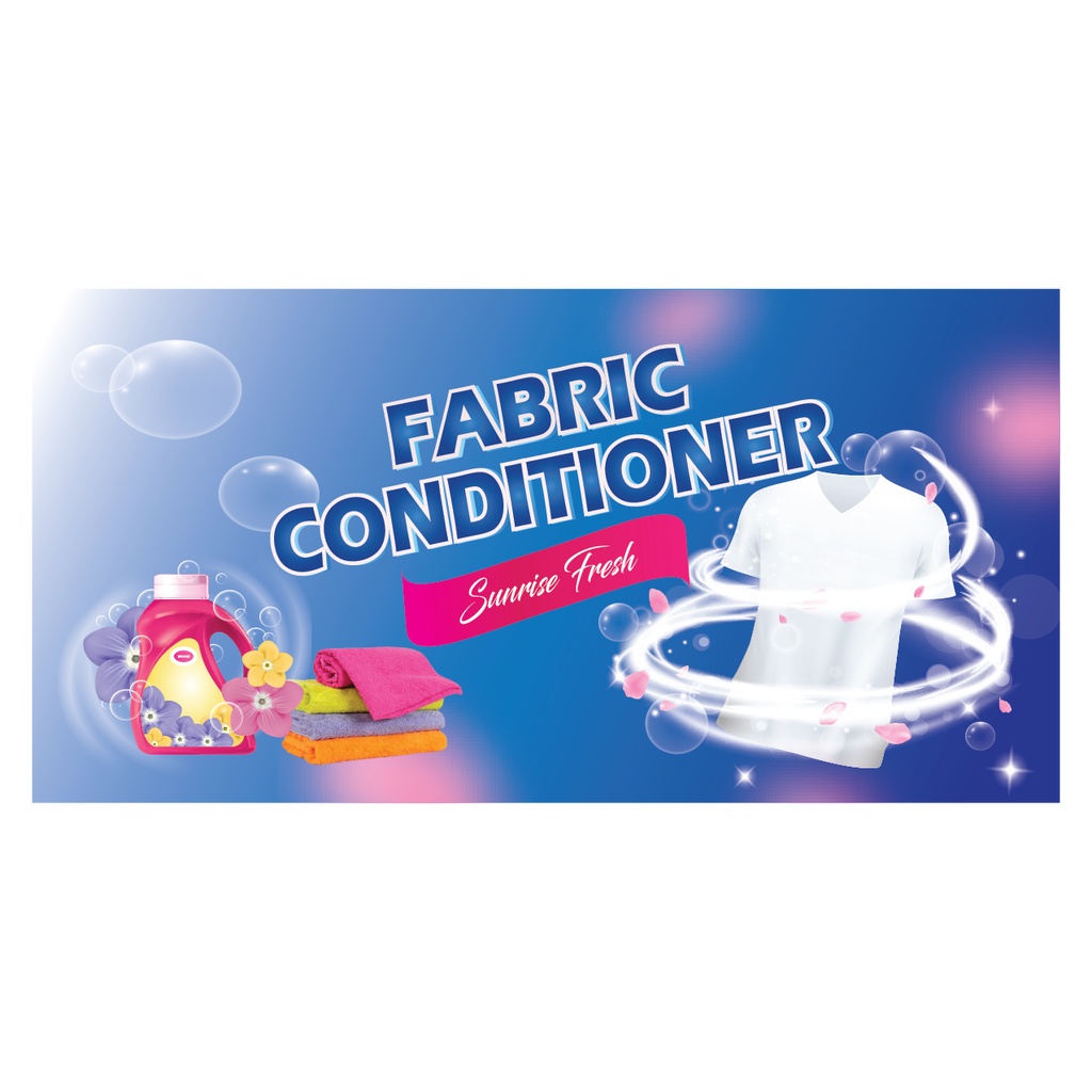 Sticker label for Fabric Softener 2x4 1 liter water proof | Shopee ...