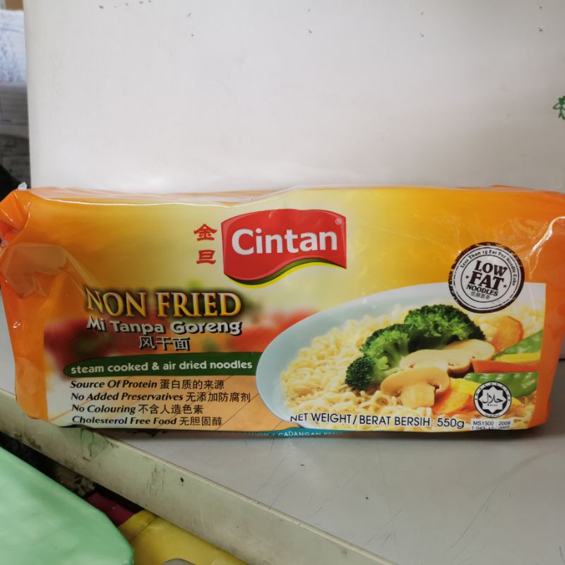 CINTAN non-fried original noodles JUMBO 550G | Shopee Philippines