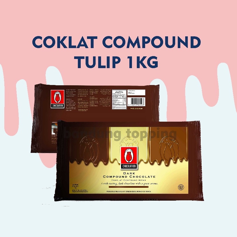 TULIP Dark Chocolate Bar Compound Chocolate 1kg | Shopee Philippines