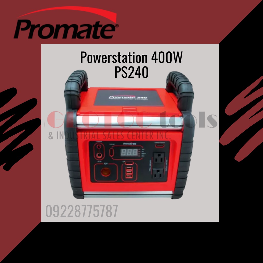 PROMATE POWER STATION 400WATTS PS240 | Shopee Philippines