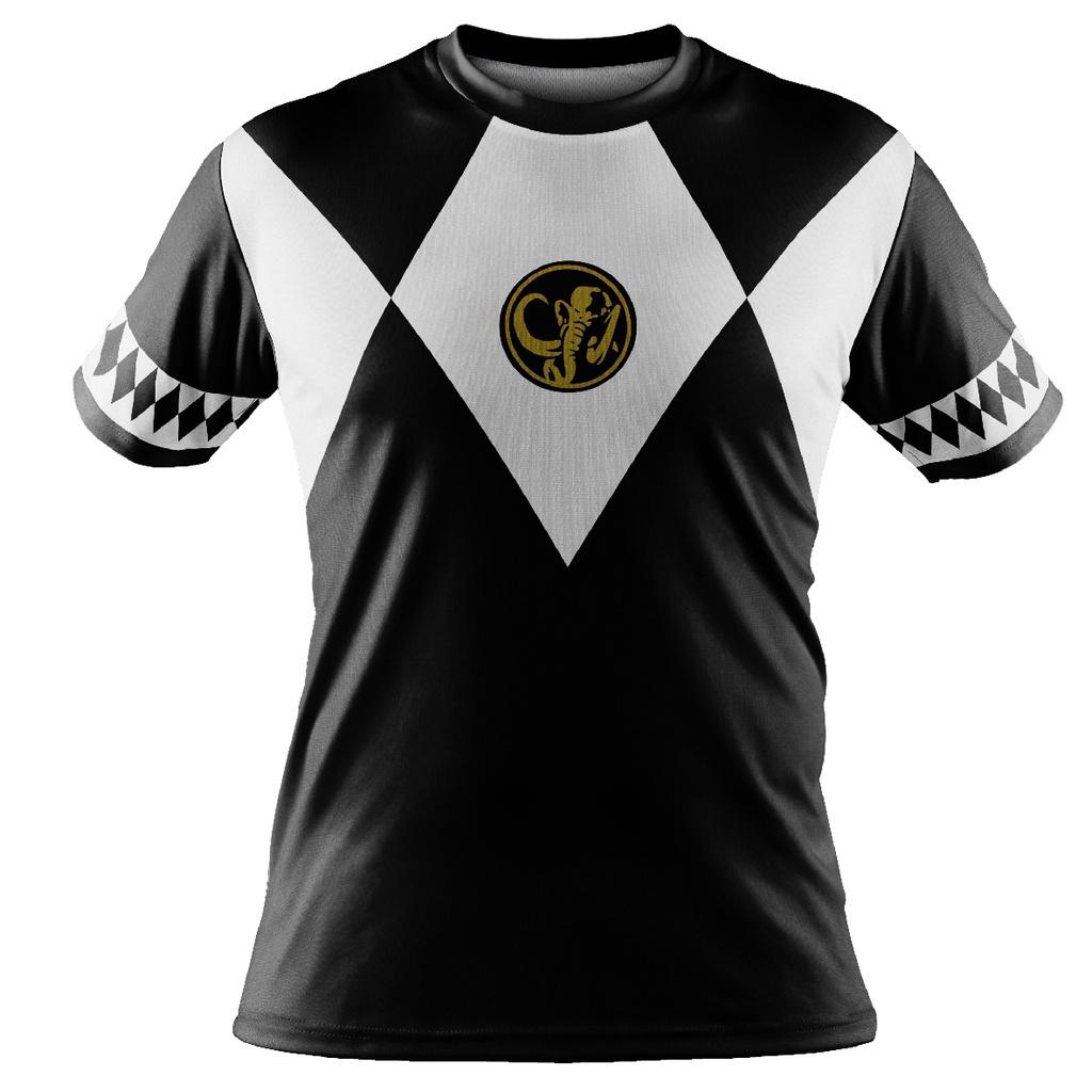 2023 [READY STOCK] POWER RANGERS MIGHTY MORPHIN BLACK COSPLAY BAJU KANK ...