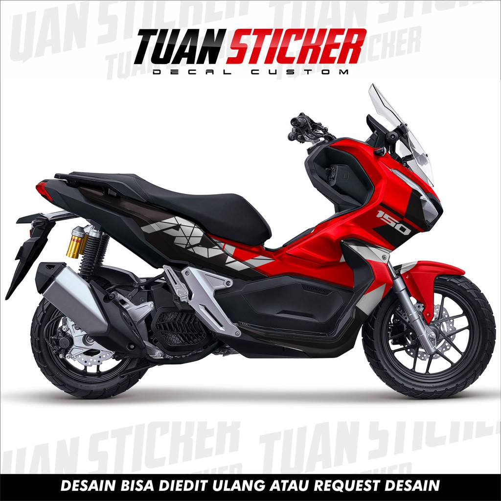 Sticker striping Decal Honda ADV 150, Sticker Decal ADV, Sticker ADV ...